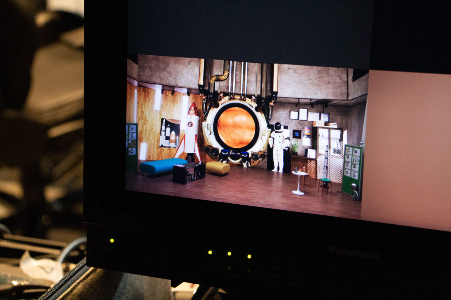 【番組撮影】NHK-BSプレミアム「火星移住計画 体感！未来のマイホーム」 ｜ Works ｜ Hibino VFX Studio（ヒビノ株式会社 HIBINO）